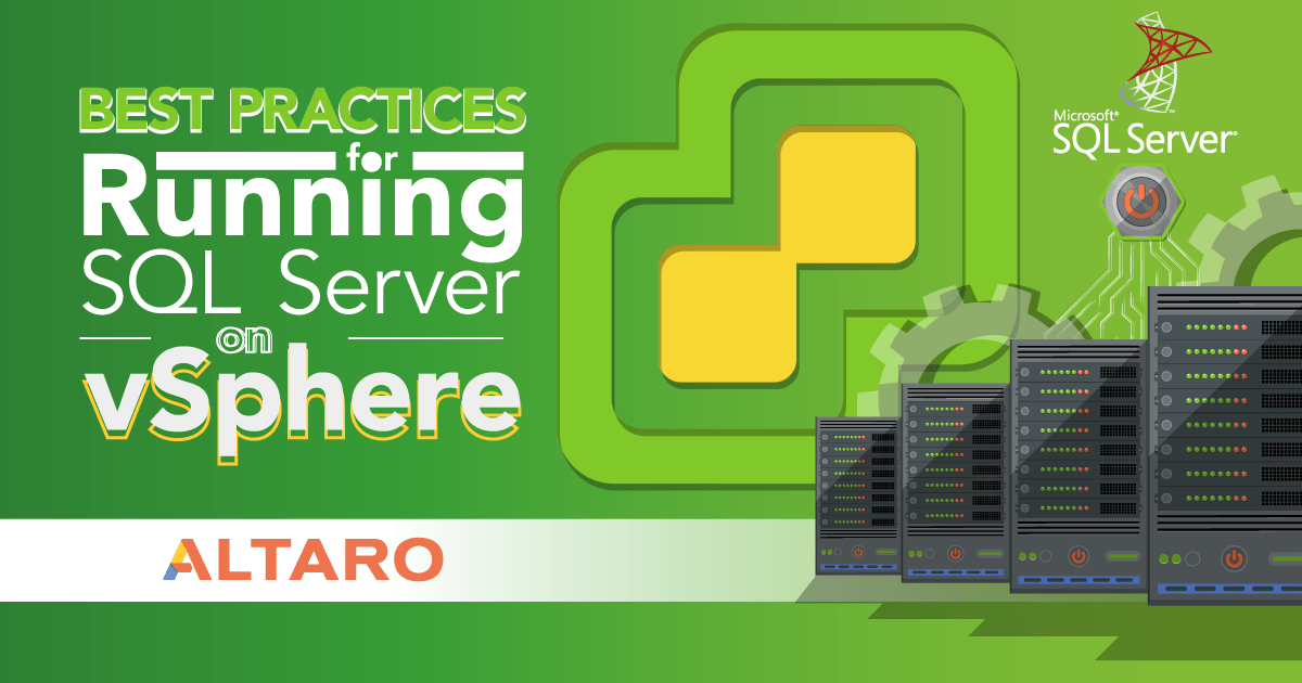 Best Practices for Running SQL Server on vSphere - Virtualization DOJO ...